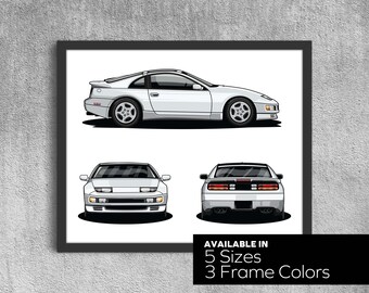 Nissan 300zx Poster - Etsy