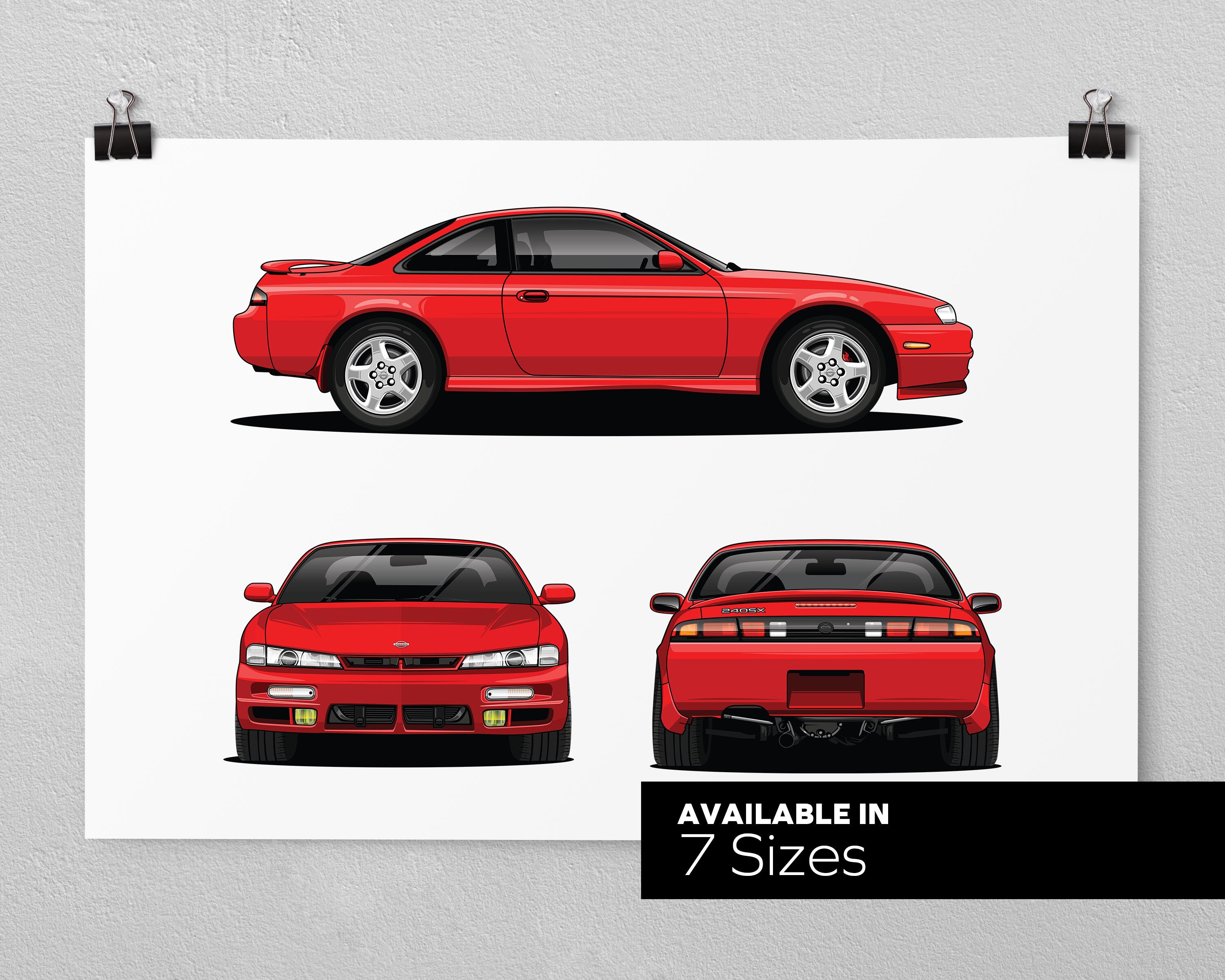 Stanced 240sx S14 Kouki