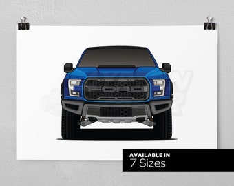 Ford Raptor Wall Art - Etsy