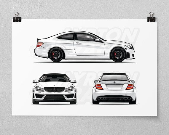 Mercedes Benz Amg C63 Custom