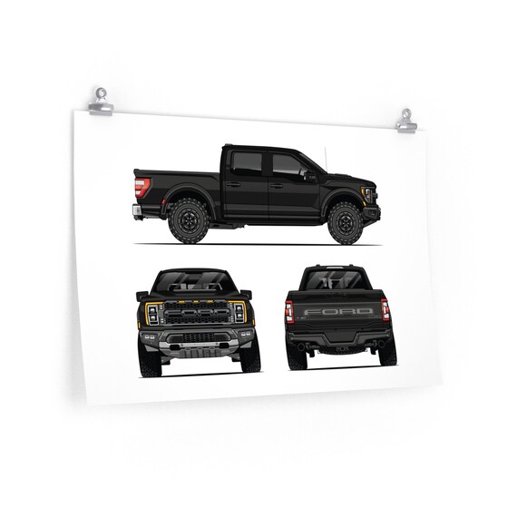 Ford Raptor Matte Black