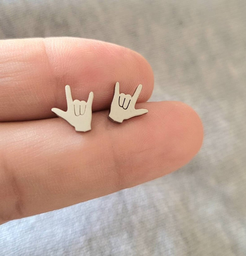 ASL I Love You American Sign Language Valentine - Etsy