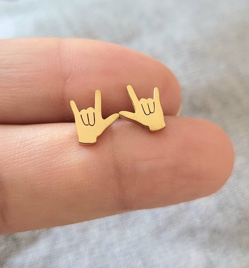 ASL I Love You American Sign Language Valentine - Etsy