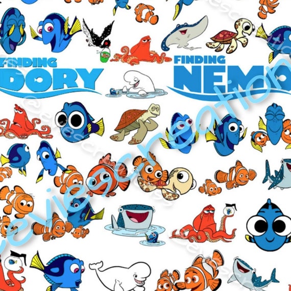 40 Layered Nemo SVG Bundle Cricutsilhouette Layered by - Etsy