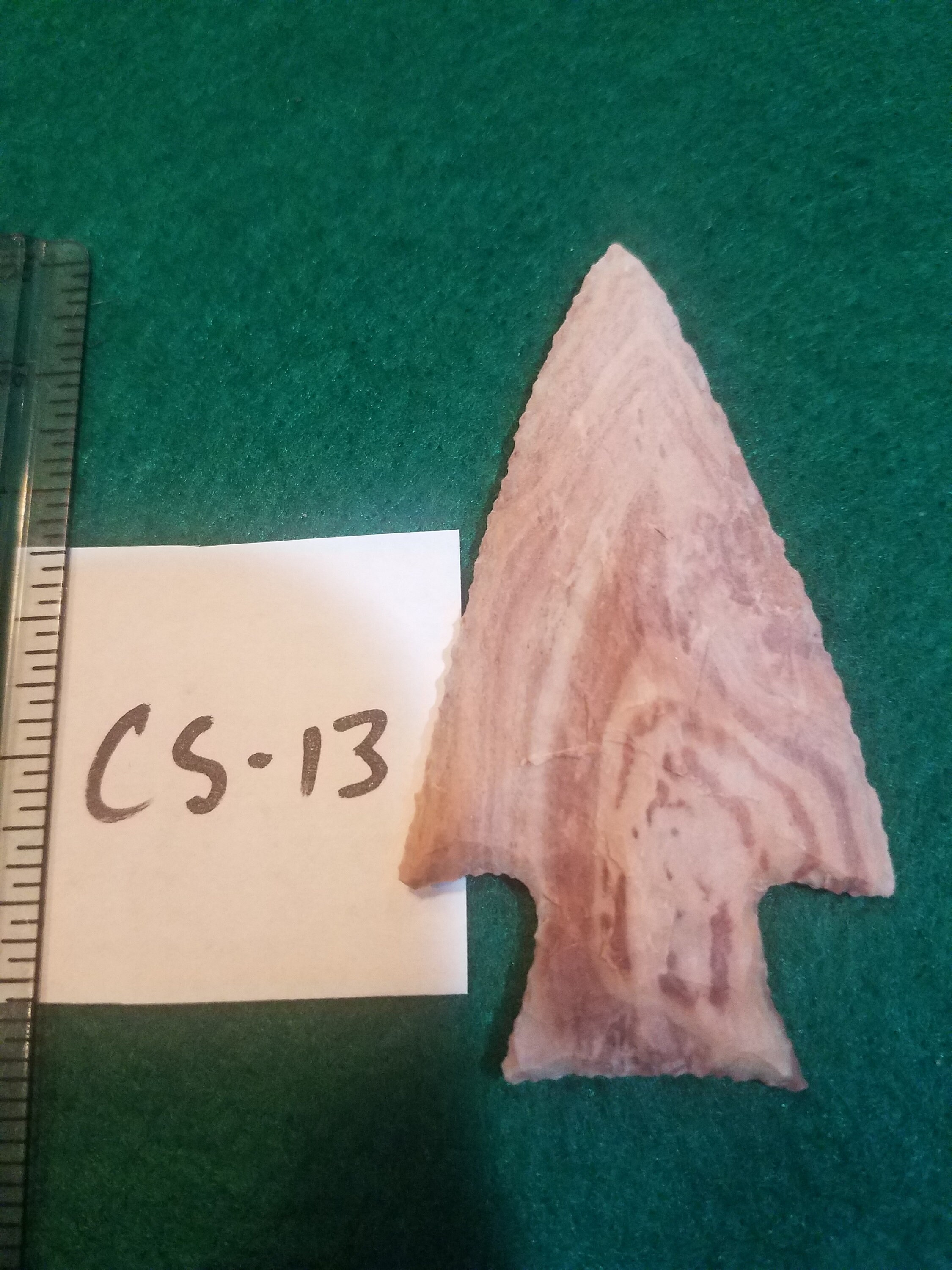 CS-13. Expanded Stem, Incurvate Base Point Replication, Buffalo River ...