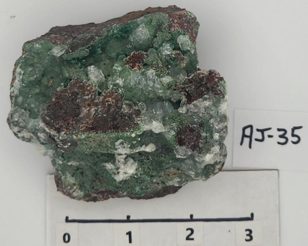 Malachite Specimen, From the Collection of big Al Johnson - Etsy