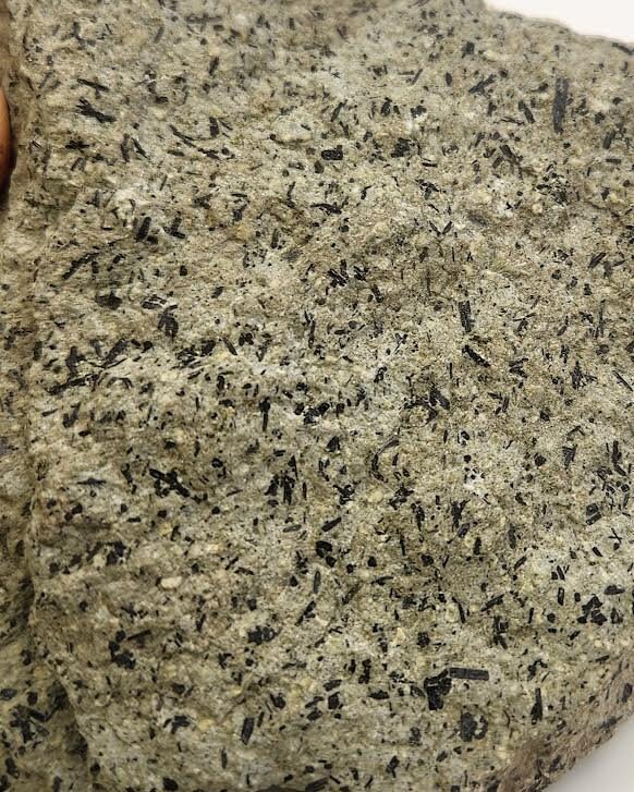 Chunk, of Granite Shot Through With Thousands, of Tiny Tourmaline ...