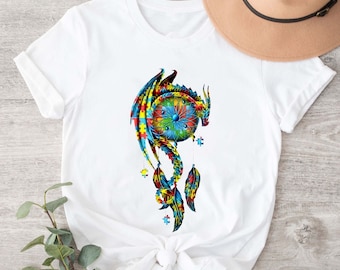 Autism Dragon Shirt - Etsy