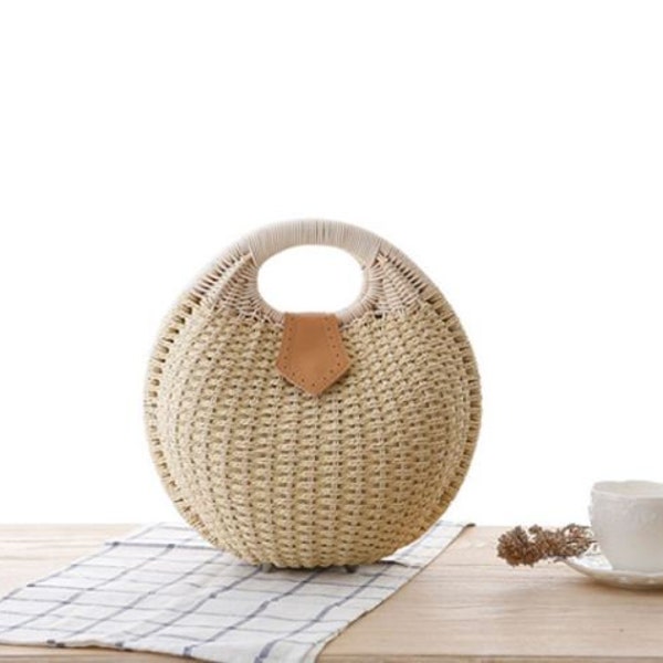 Shell Rattan Bag - Etsy
