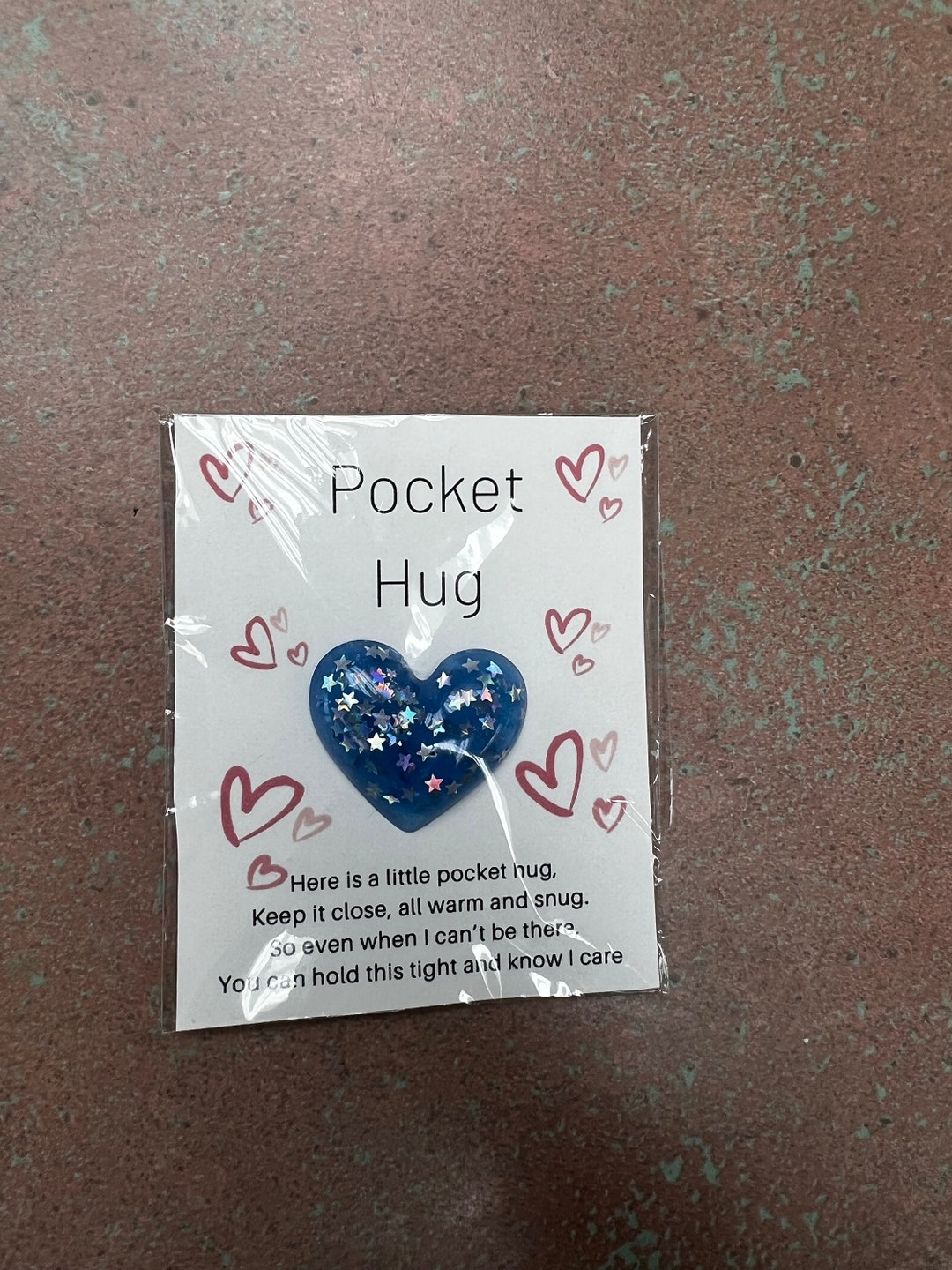 Custom ONE of a KIND Pocket Hugs Resin Different Shapes - Etsy