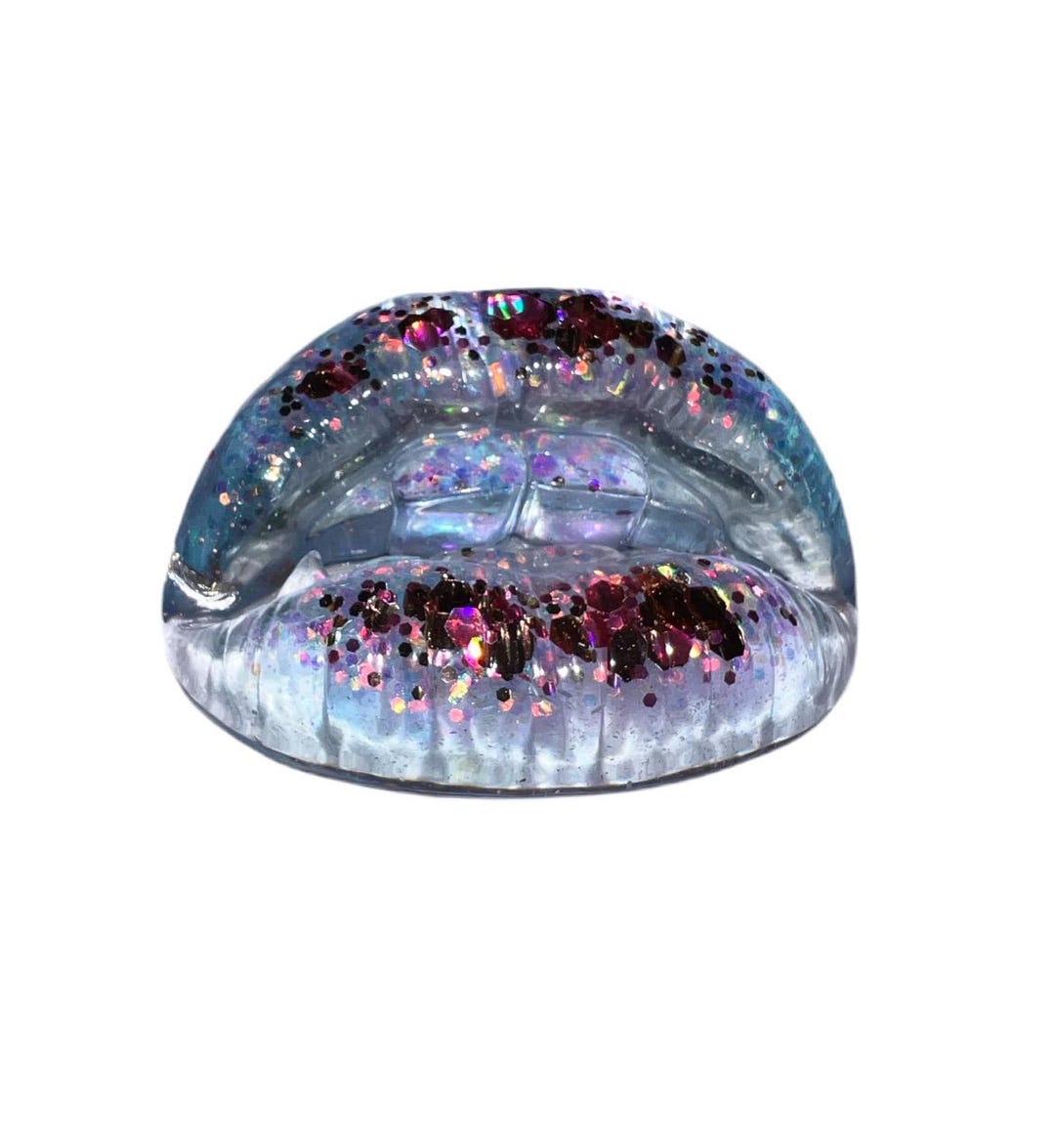 Kiss Clutter Goodbye Sassy Resin Lips for Incense & Notes! HOLD MY LIP ...
