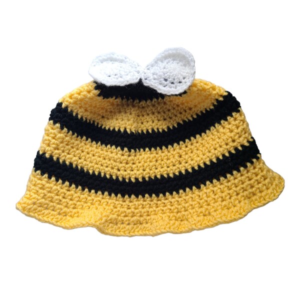 Bumble Bee Bucket Hat - Etsy