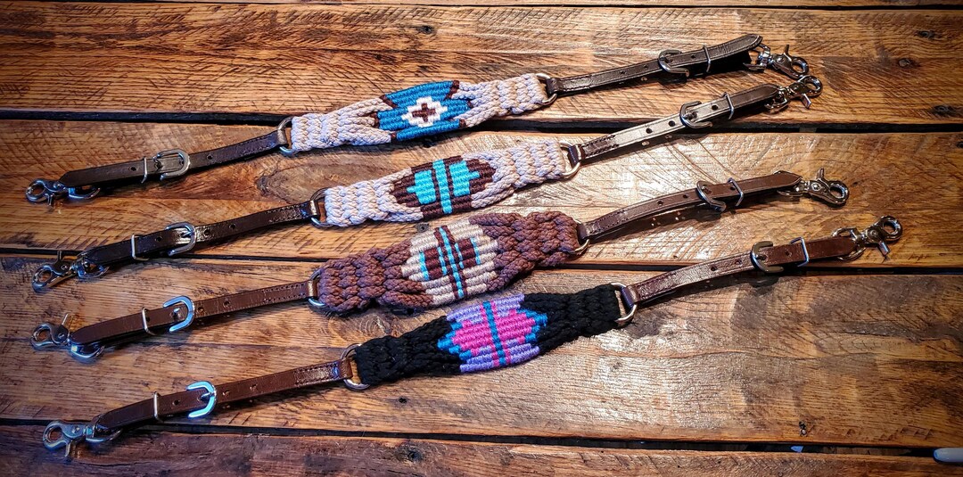 Adjustable Woven Wool Cinch Style Cord Wither Straps - Etsy