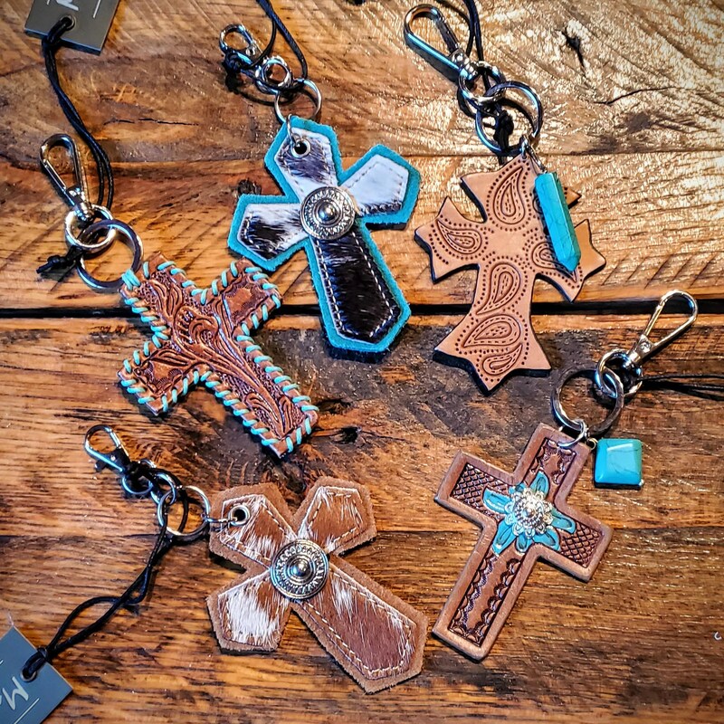 Cross Key Chains - Etsy