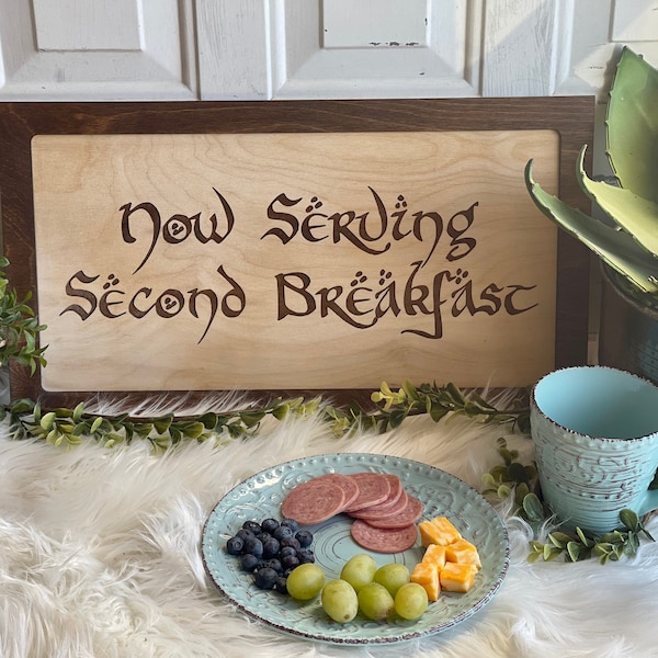 Now Serving Sign - Etsy