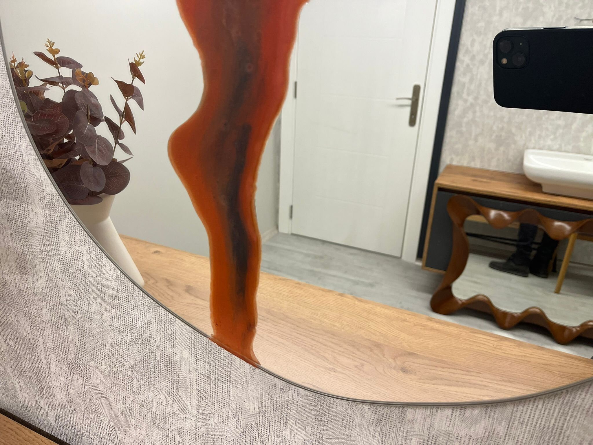 Asymmetricalbathroom Washbasin Mirror Decorative Mirror - Etsy Asymmetricalbathroom Washbasin Mirror Decorative Mirror - Etsy