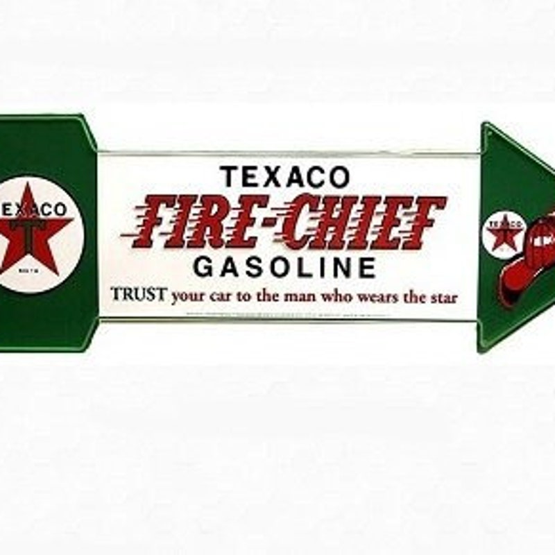 Chief Gasoline Sign - Etsy