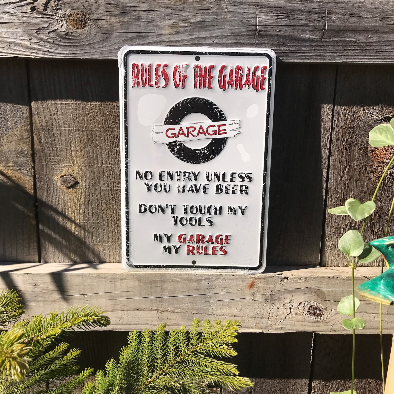 Funny Signs Funny Garage Sign Gag Gifts Garage Signs for Him Garage ...