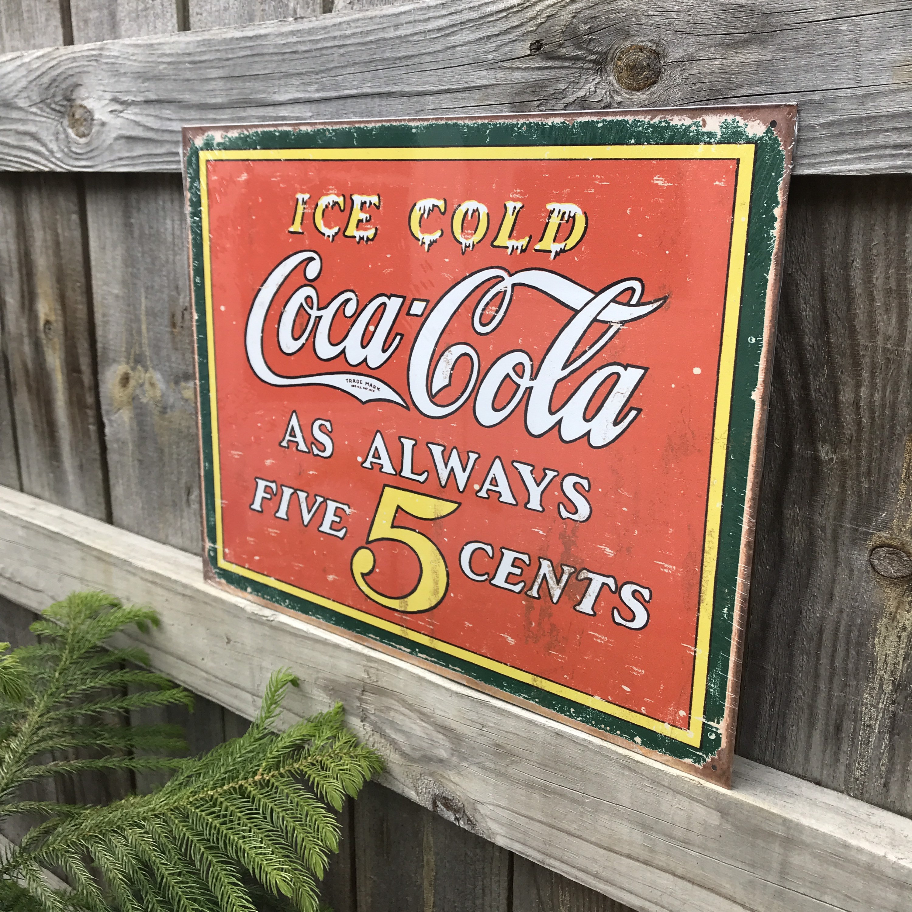 Licensed Coca Cola Sign Coca Cola Signs Coke Signs Bar Sign Bar Signs ...