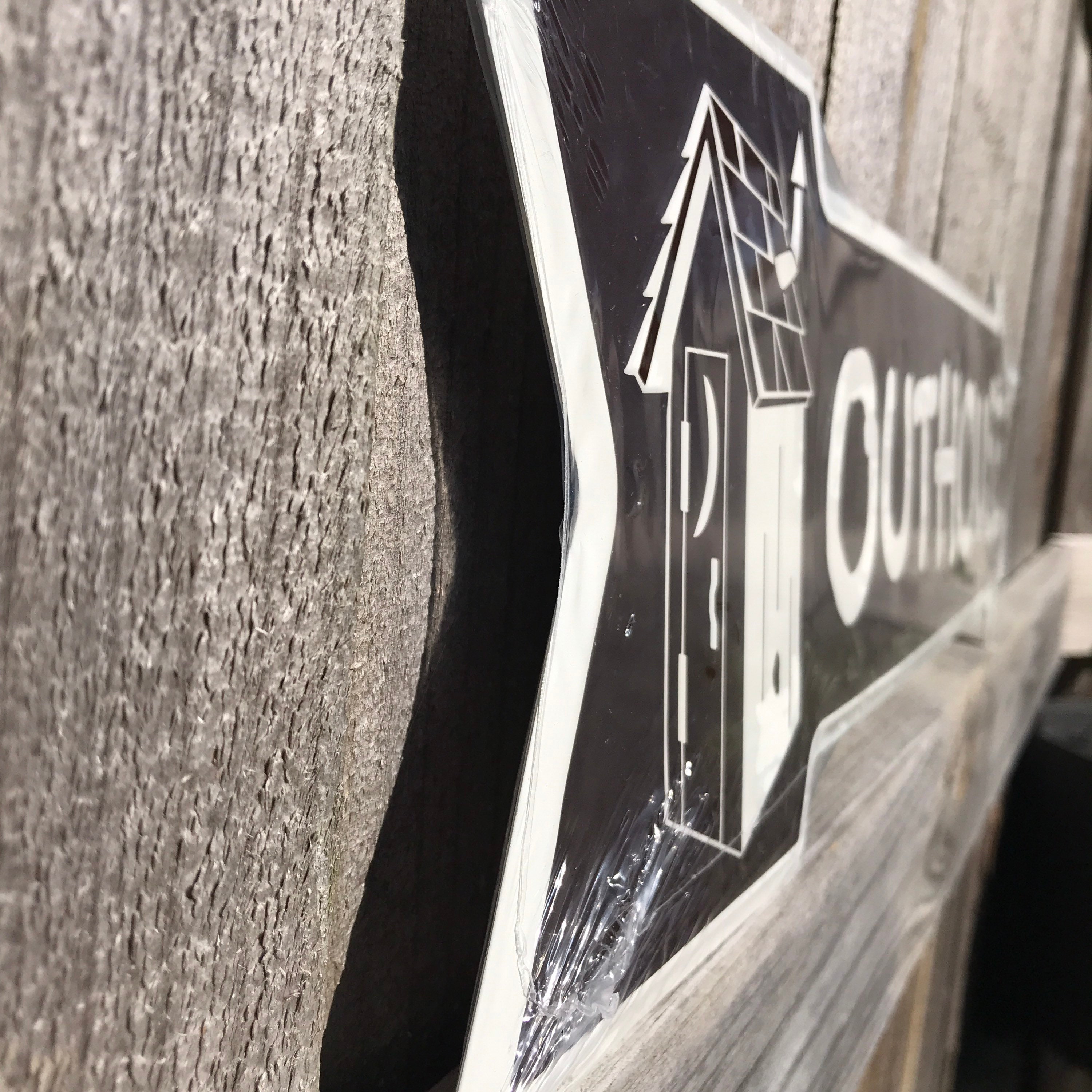 Outhouse Sign Outhouse Signs Outhouse Arrow Sign Bathroom Sign Bathroom ...