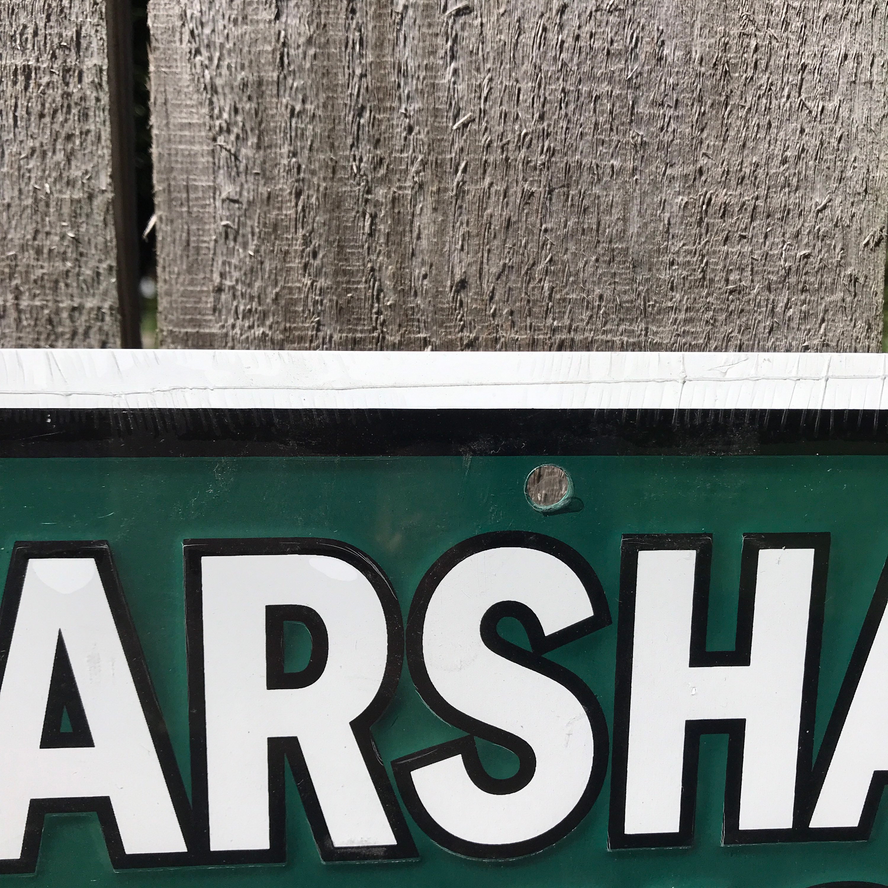 Marshall University Parking Sign Thundering Herd Sign Marshall ...