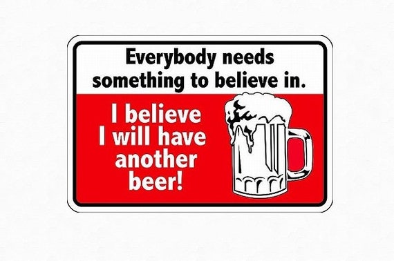 Beer Sign Beer Signs Funny Signs Bar Sign Bar Signs Bar Decor - Etsy