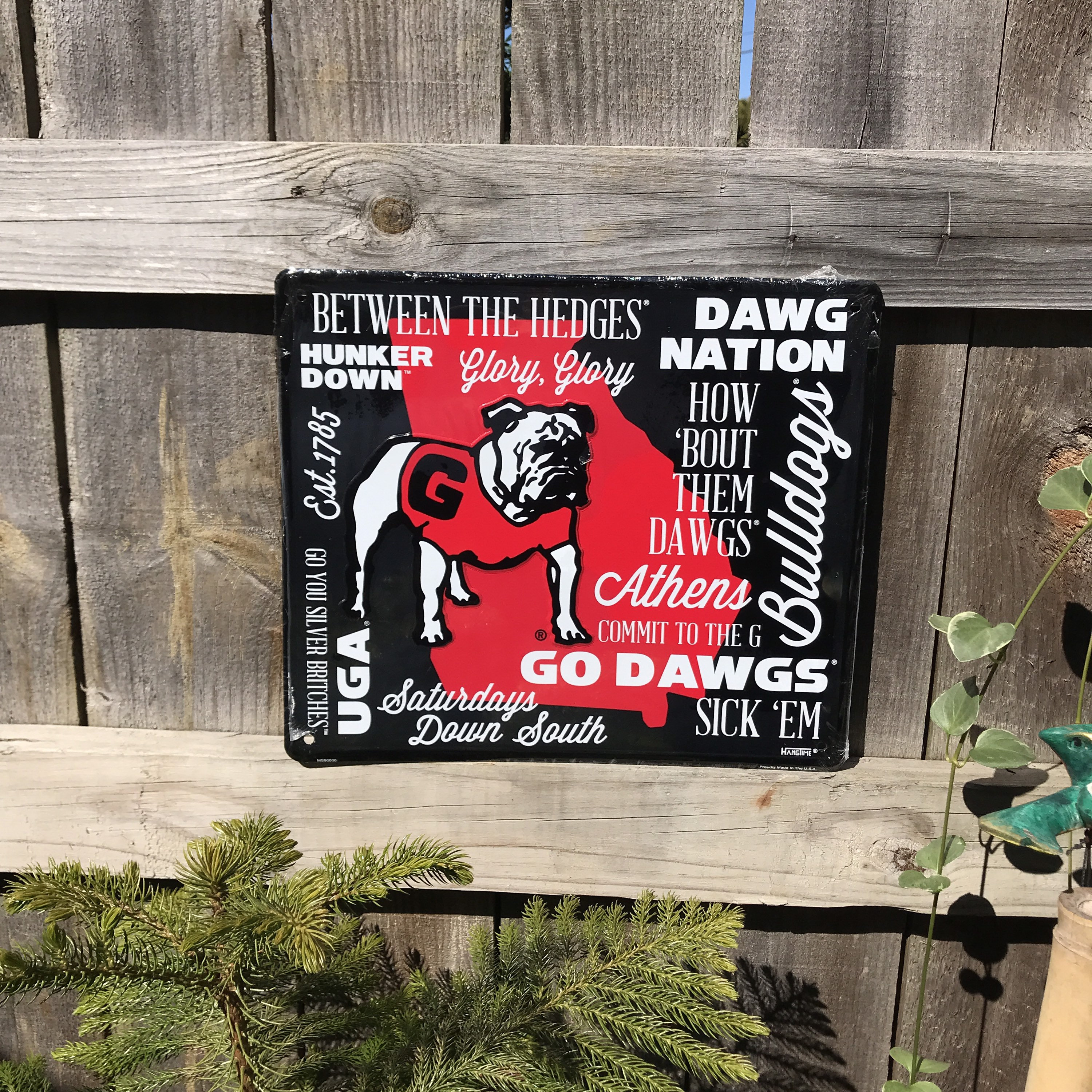 Georgia Bulldogs Sign UGA Sign University of Georgia Signs College Sign ...