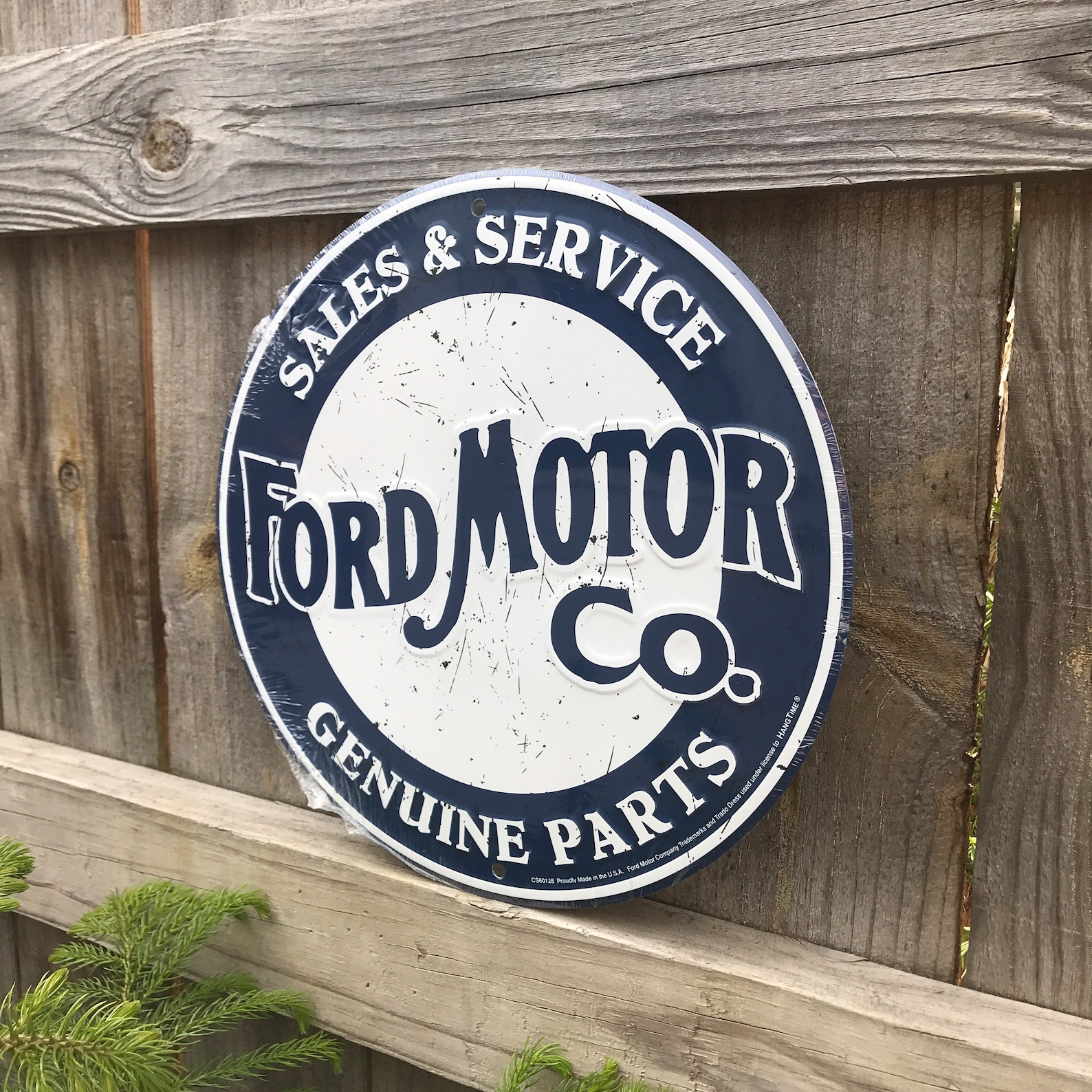 12" Licensed Ford Sign Ford Signs Ford Motor Co Signs Car Guy Gifts ...