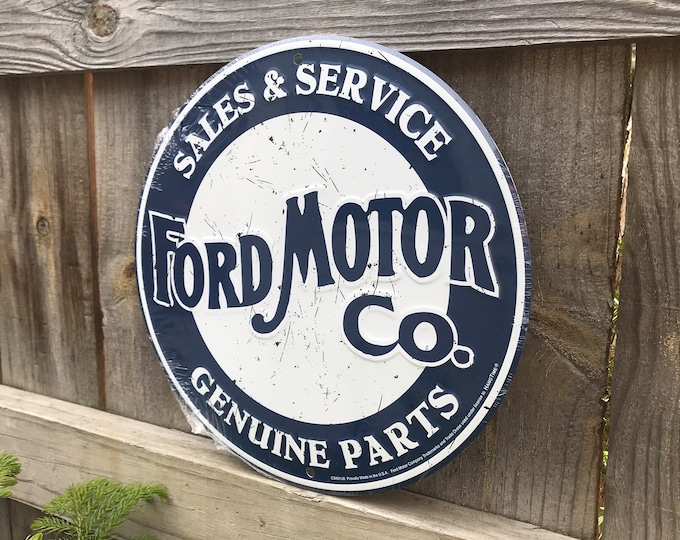 12 Licensed Ford Sign Ford Signs Ford Motor Co Signs Car Guy Gifts ...
