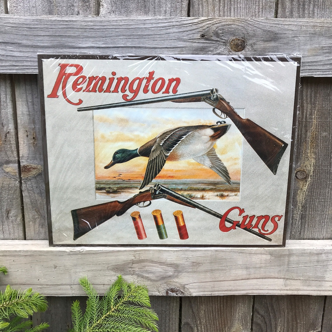 Licensed Remington Guns Sign Remington Signs Gun Sign Gun Signs Duck ...