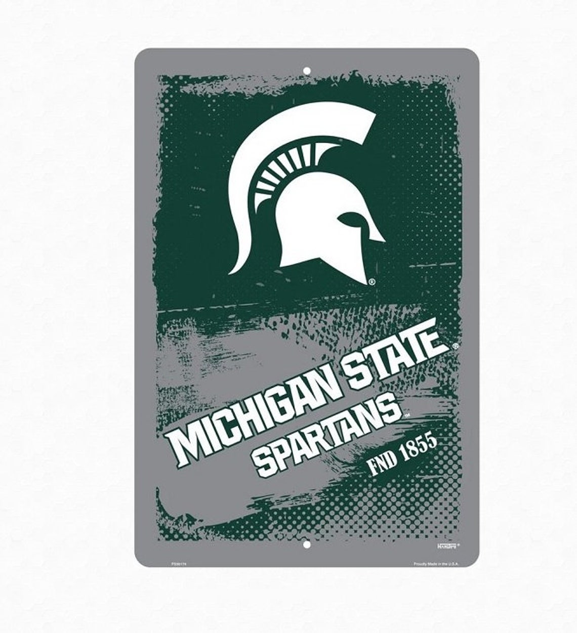 Michigan State University Sign Michigan State University Spartans Signs ...
