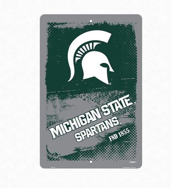 Michigan State University Sign Michigan State University - Etsy