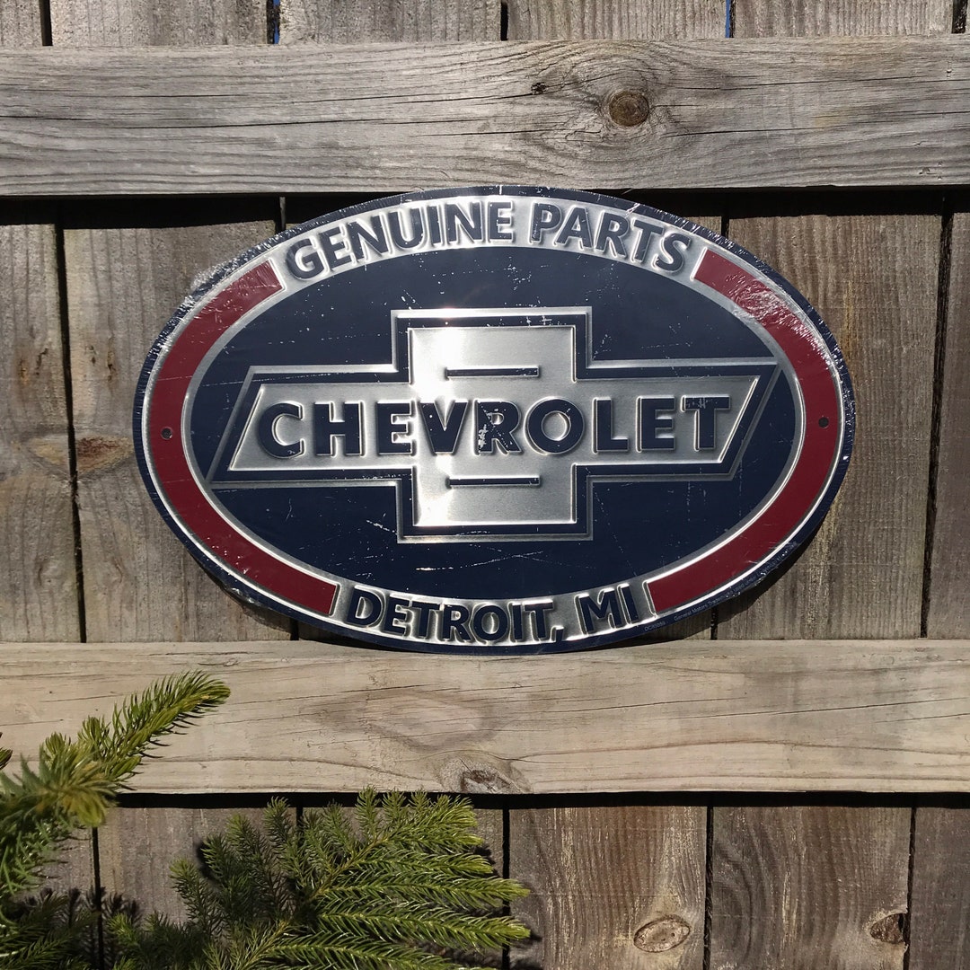 Chevy Signs Chevrolet Signs Garage Signs for Men Car Guy Gifts America ...