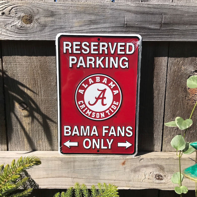 Alabama Crimson Tide Sign University of Alabama Crimson Tide Signs Dorm ...