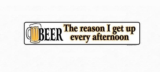Beer Sign Beer Signs Funny Signs Bar Sign Bar Signs Bar Decor White ...