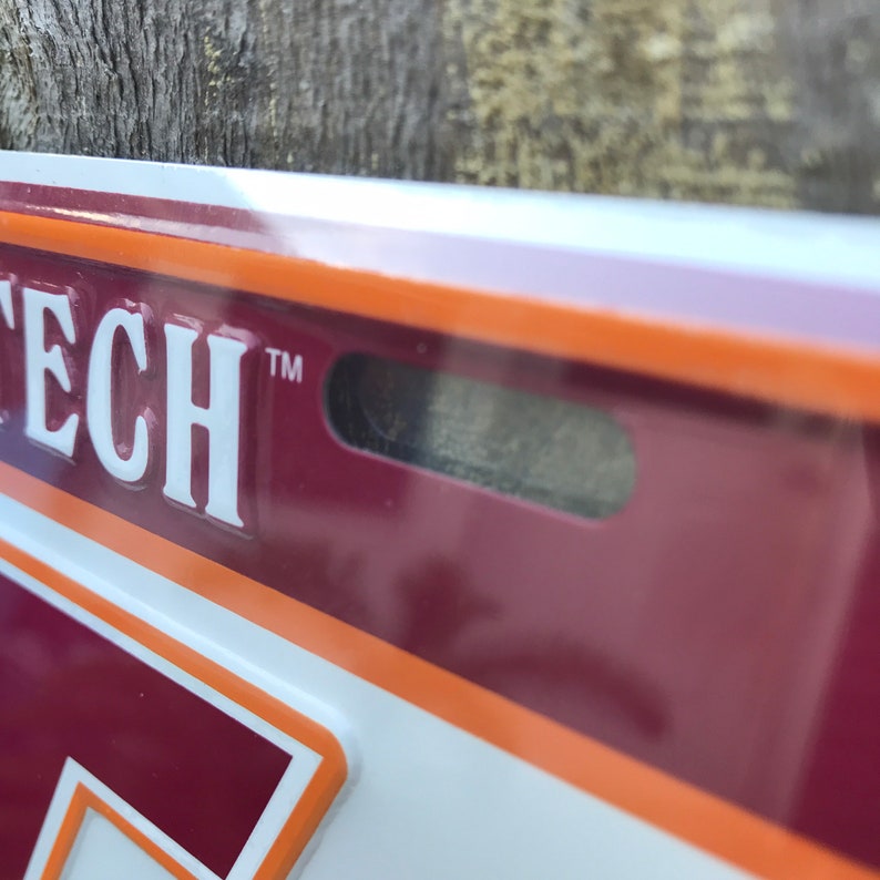 Virginia Tech Sign Virginia Tech University Signs Dorm Sign - Etsy