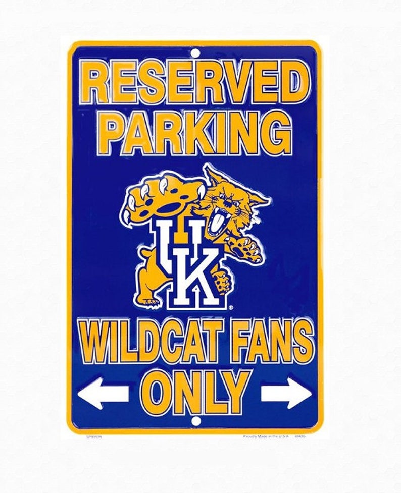 University of Kentucky Wildcats Sign University of Kentucky Sign Dorm ...