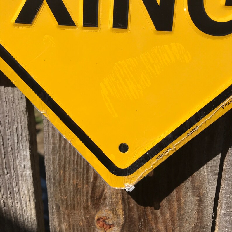 Tractor Crossing Sign Tractor XING Signs Tractor Signs Barn Sign Barn ...