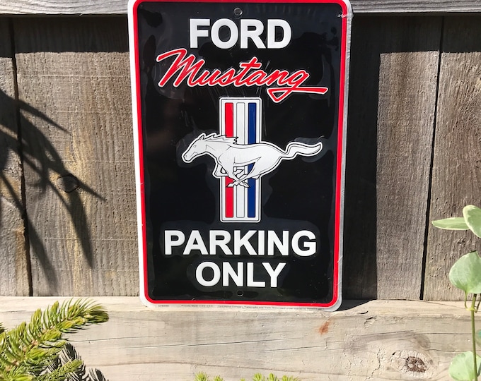 Licensed Ford Mustang Sign Ford Mustang Signs Ford Signs Ford - Etsy