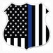 Thin Blue Line Sign Thin Blue Line Signs Thin Blue Line Shield - Etsy
