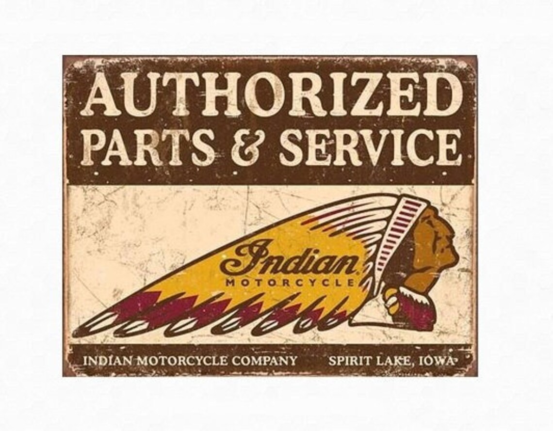 Indian Motorcycles Sign Indian Motorcycles Signs Man Cave Wall Decor ...