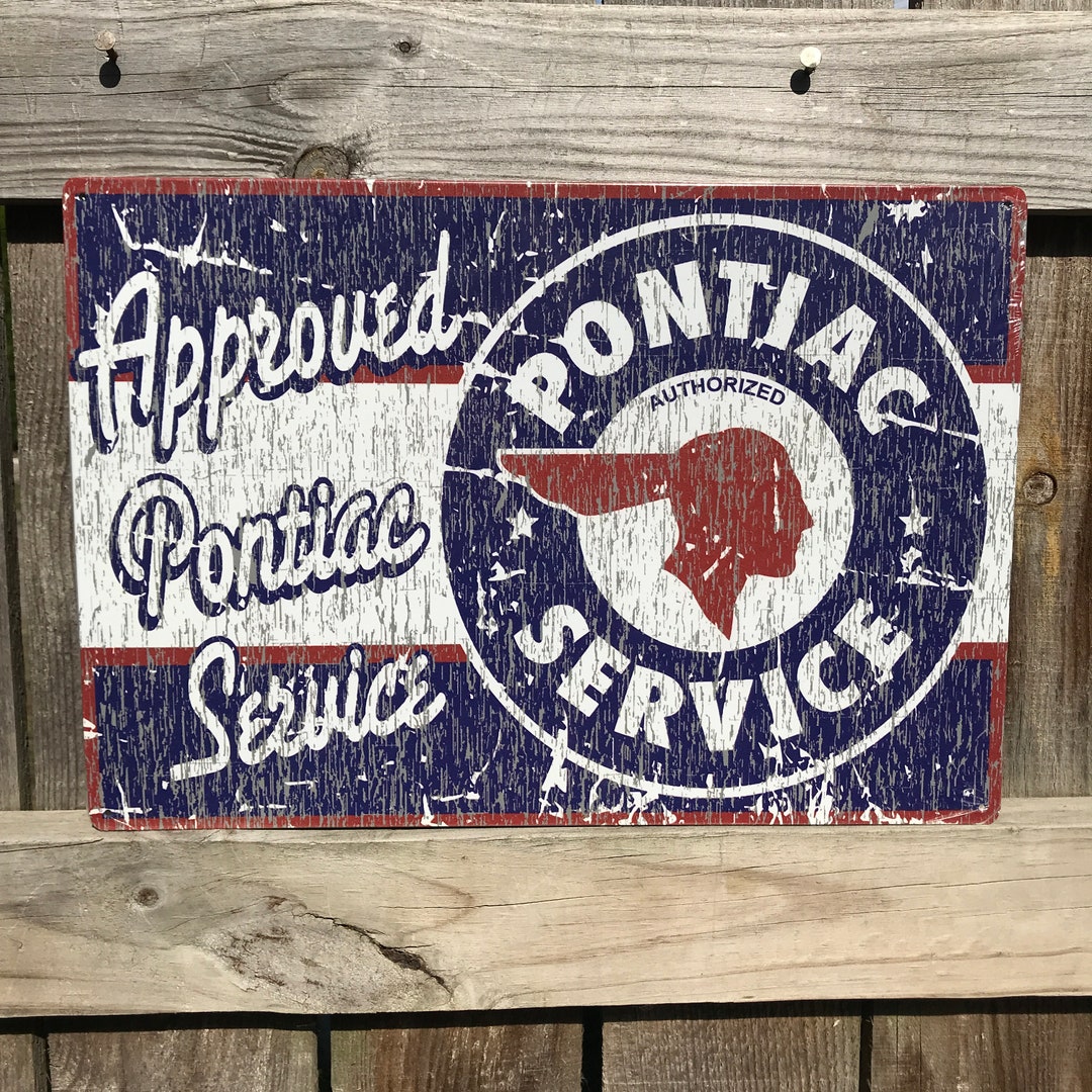 Pontiac Signs for Garage Wall Decor for Men Gifts for Boyfriend Gifts ...