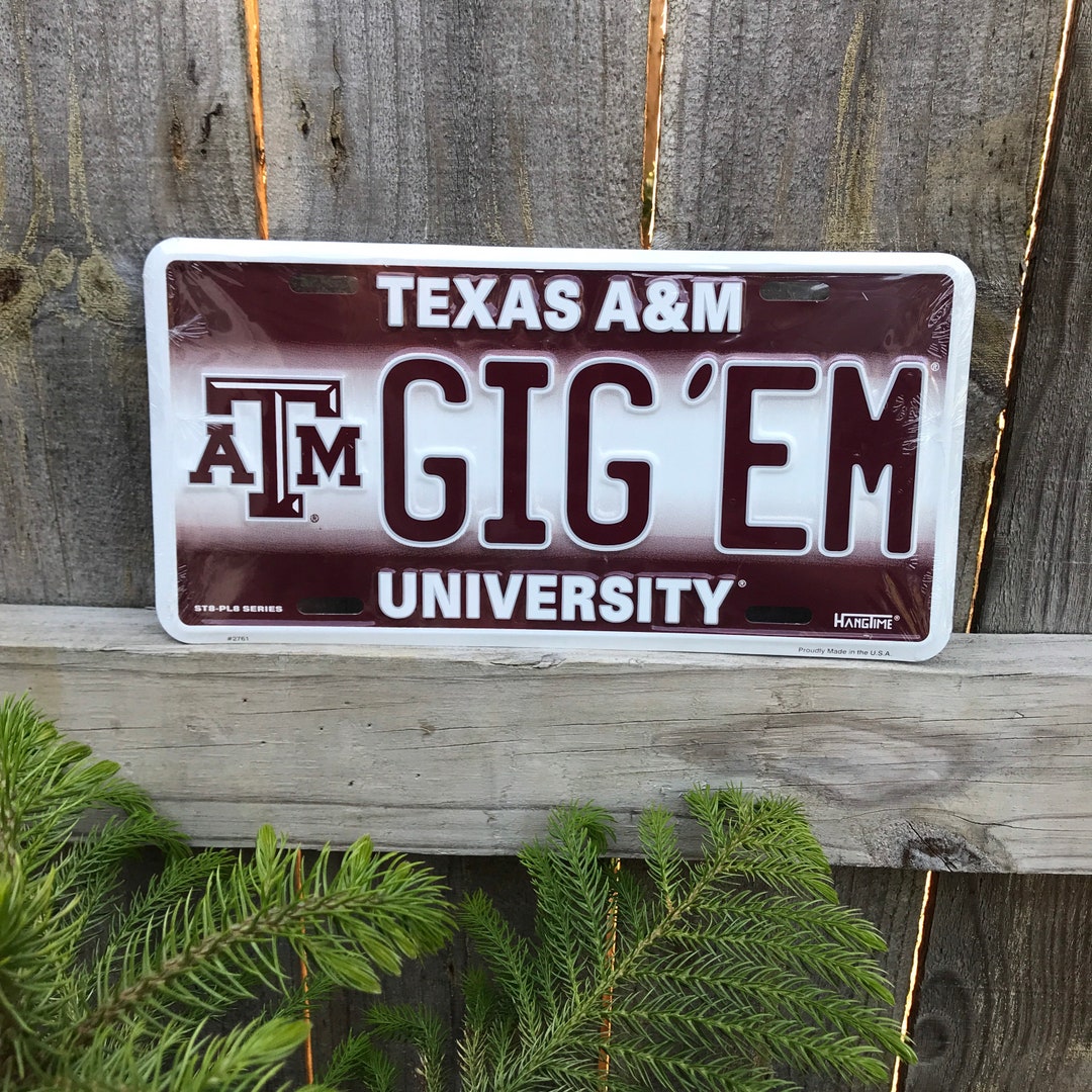 Texas A&M University Sign Texas AM Aggies Signs Dorm Sign College Sign ...