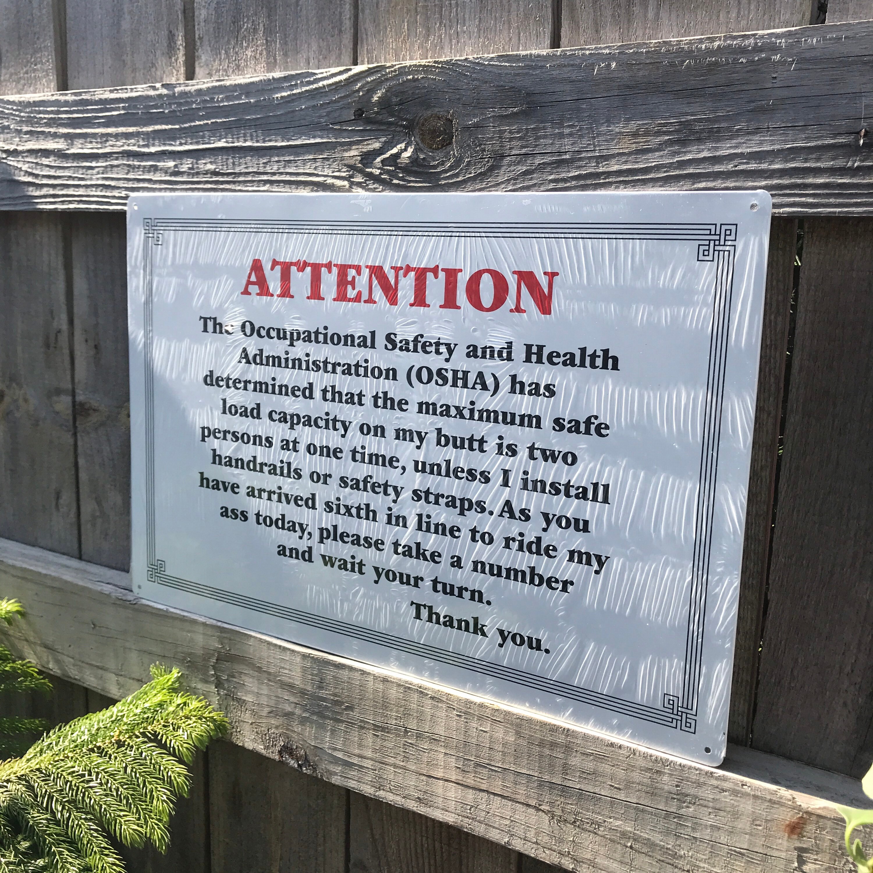 Funny Sign Funny Office Signs Funny Garage Signs for Him Funny Work ...