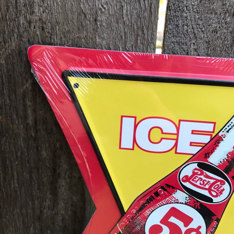 Licensed Pepsi Sign Licensed Pepsi Arrow Sign Bar Sign Bar Signs Soda ...