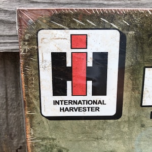 International Harvester Sign Licensed International Harvester Farm Sign ...
