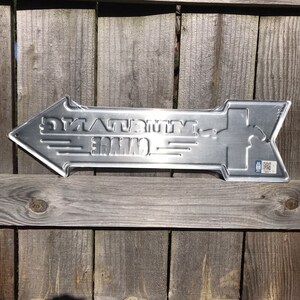 Licensed Ford Mustang Arrow Sign Ford Mustang Signs Ford Signs Ford ...