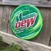 12" Licensed Mountain Dew Sign Mountain Dew Signs Mountain Dew Gifts ...