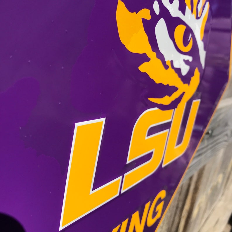 LSU Tigers Sign Louisiana State Tigers Signs Fighting Tigers Dorm Signs ...