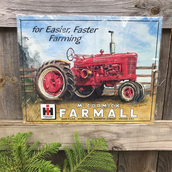 Farmall Sign - Etsy